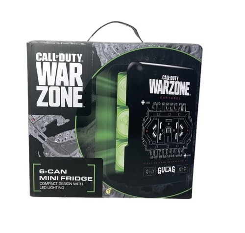 Call Of Duty War Zone Captured 6 Can Mini Fridge Game Room Decor ...