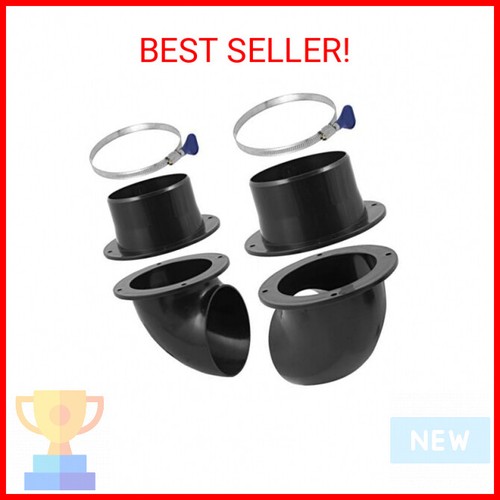 4-Inch Cyclone Dust Collection Elbows and Couplers Separator Kit for ...