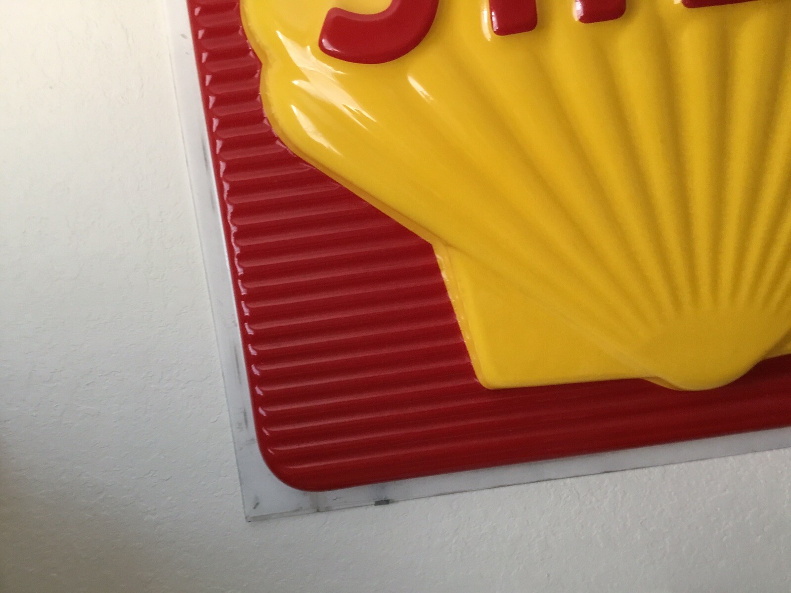 vintage shell sign from 1972. this shell sign was at my gas station | eBay