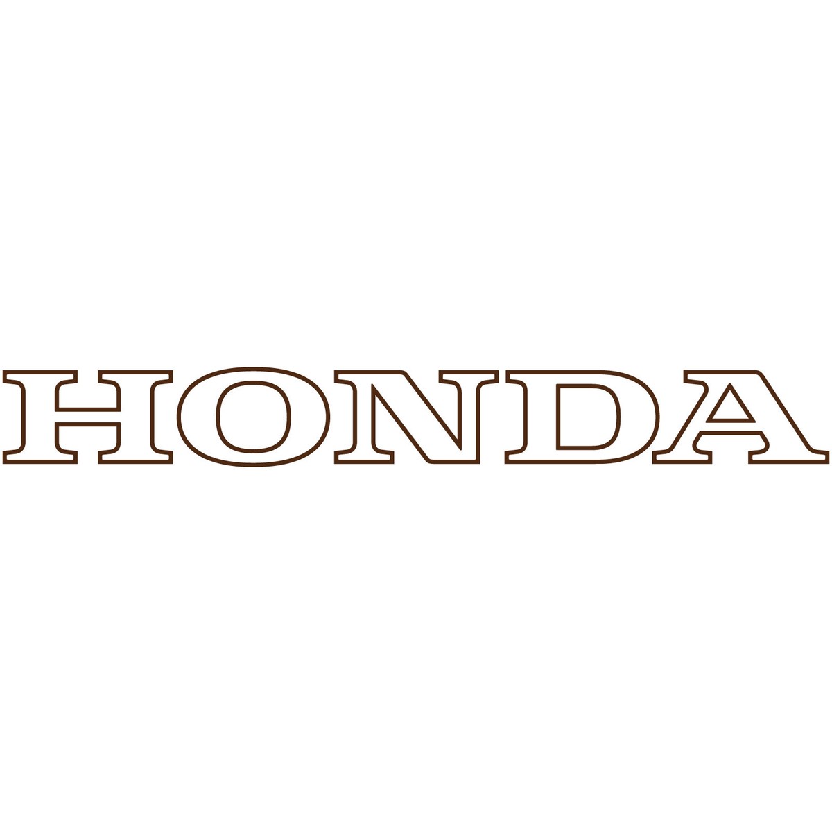 Black Honda Racing Logo