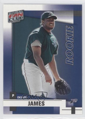2002 Donruss Fan Club - Rookie Delvin James #233 for sale online | eBay