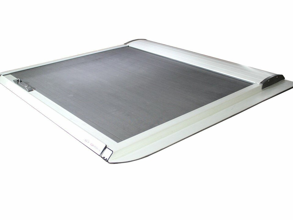 Black Aluminium Roller Shutter Tonneau Cover Sliding Trunk for Ford ...