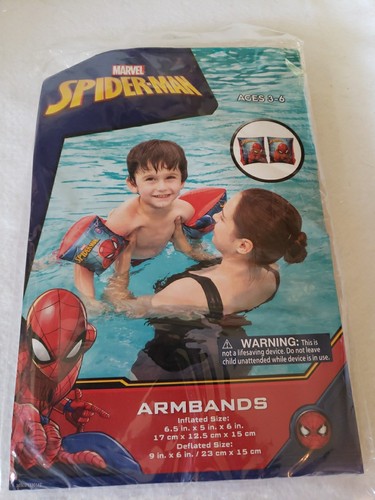 Marvel Spiderman Pool Arm Floats From Bestway. | eBay