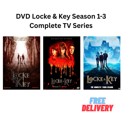 DVD Locke & Key Complete Seasons 1-3 Set Horror TV Series HD Region ...