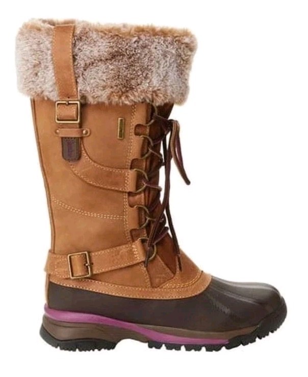 Jambu Women's Winter Boots Wisconsin (Brown) 9M Tall Waterproof | eBay