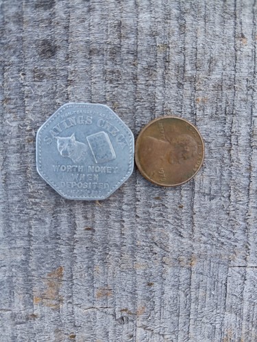 1918 Farmers Deposit Savings Bank 1c Token | eBay