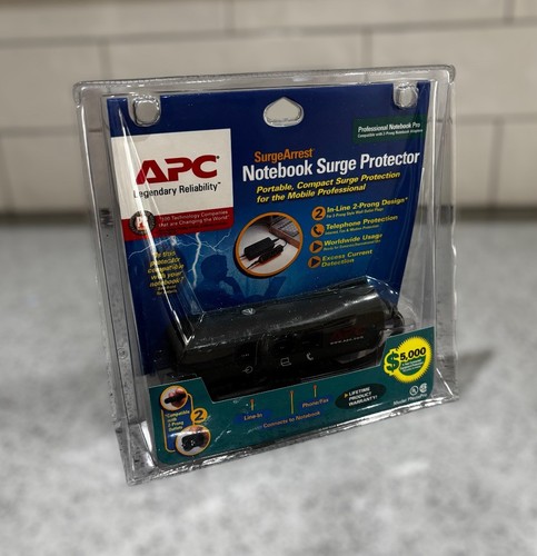 APC SurgeArrest Notebook Surge Protector Notebook Pro In Line 3 Prong ...