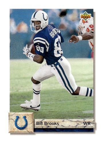 1992 Upper Deck #107 Bill Brooks Indianapolis Colts Football Card | eBay