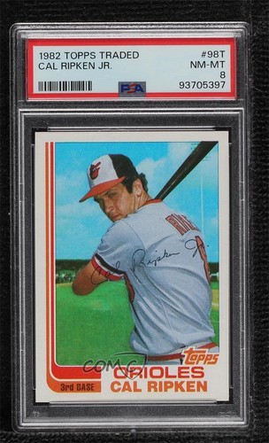 1982 Topps Traded Cal Ripken Jr #98T PSA 8 Rookie RC HOF | eBay