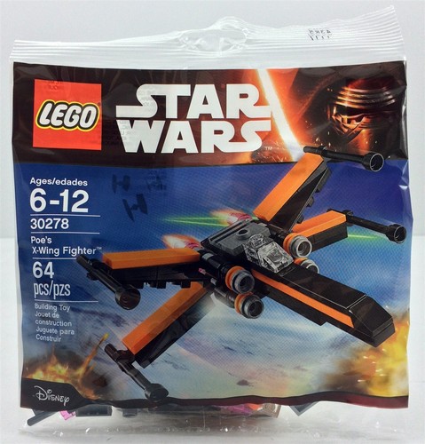 New Sealed Lego Star Wars 30278 Poe's X-Wing Fighter Polybag | eBay