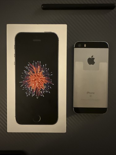 Apple iPhone SE 1st GEN 64GB UNLOCKED SPACE•GRAY VERY GOOD CONDITION ...