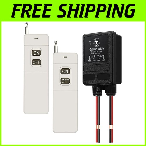 Waterproof Wireless Remote Control Switch, 4900FT Range | eBay