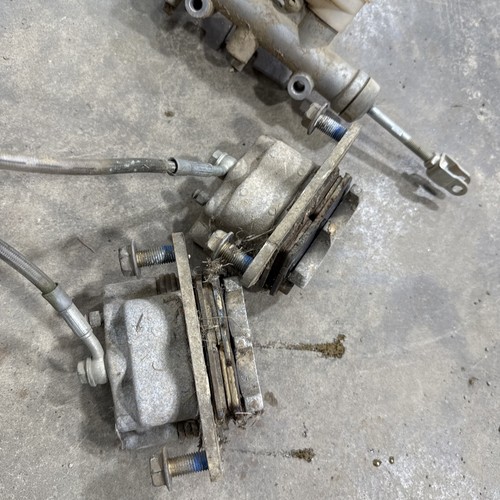 2008 08-10 POLARIS RZR 800 EFI BRAKE MASTER CYLINDER W BRAKE LINES ...