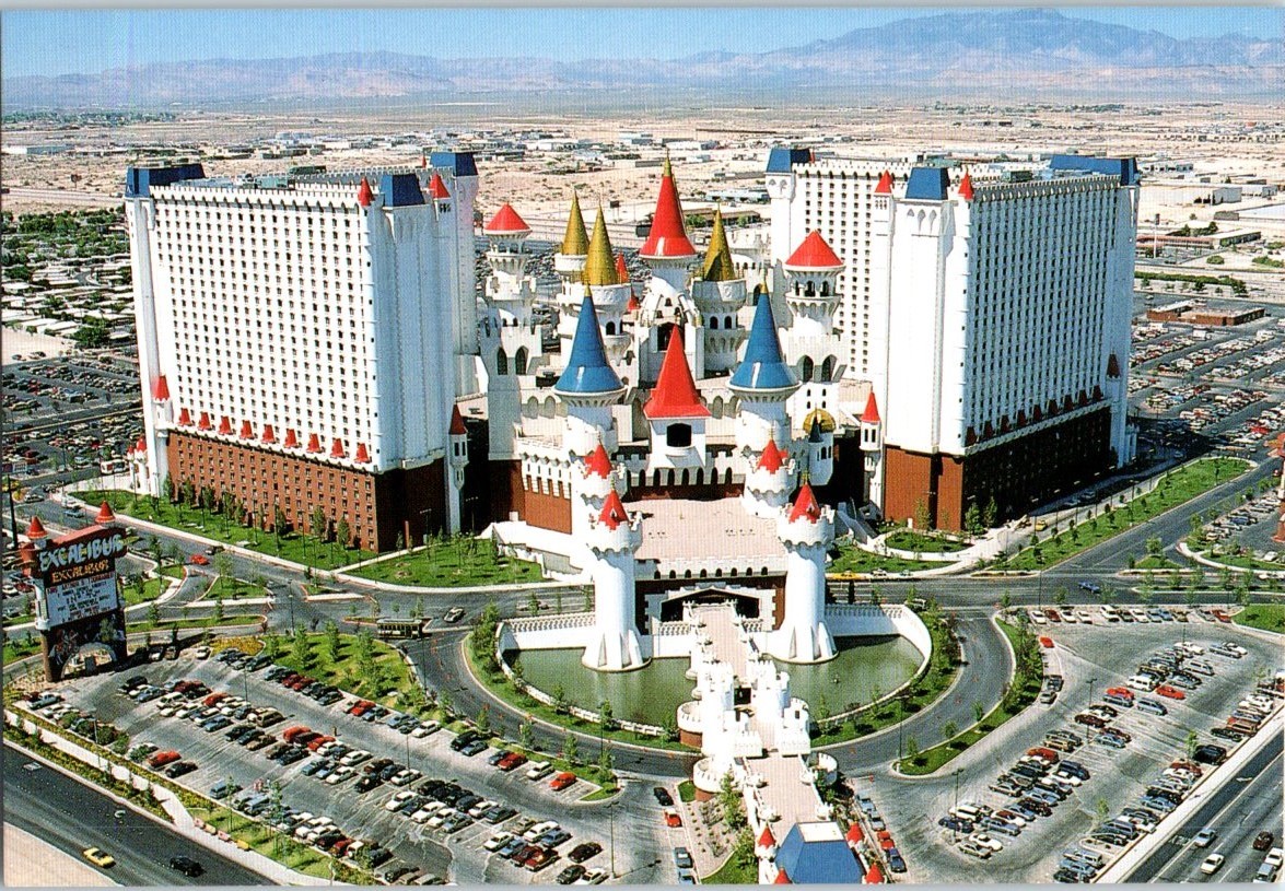 Excalibur Vegas Strip Map Excalibur Hotel & Casino Las Vegas