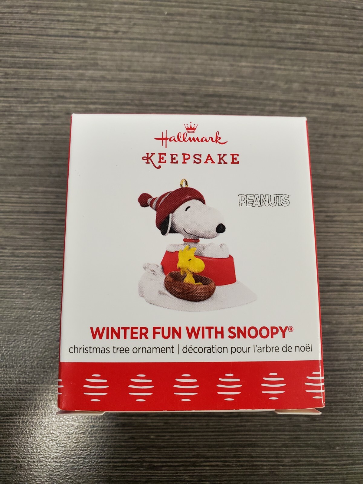 Hallmark Ornament Winter Fun With Snoopy Miniature Peanuts #20 Mini ...