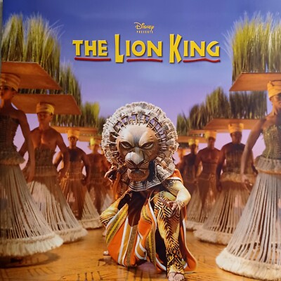 Disney The Lion King Broadway Play Program Souvenir Musical Scene Book ...