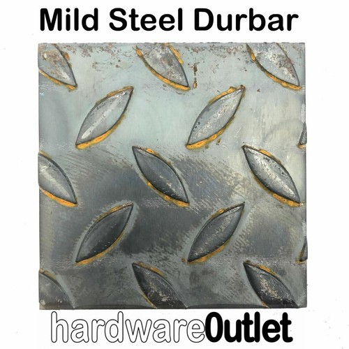 Mild Steel DURBAR Sheet Plate Floor Flooring Shop Warehouse Non Slip ...