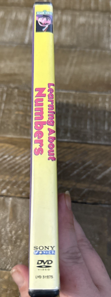 Sesame Street Learning About Numbers DVD-Rare Vintage-SHIPS N 24 HOURS ...