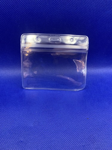 🔥NEW Horizontal Badge ID Holders 100 pack Card Holder For 4”x3” Inserts ...