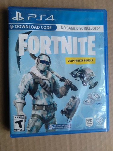 Fortnite Deep Freeze 2018 Bundle For PlayStation 4 - Game Case and Code ...