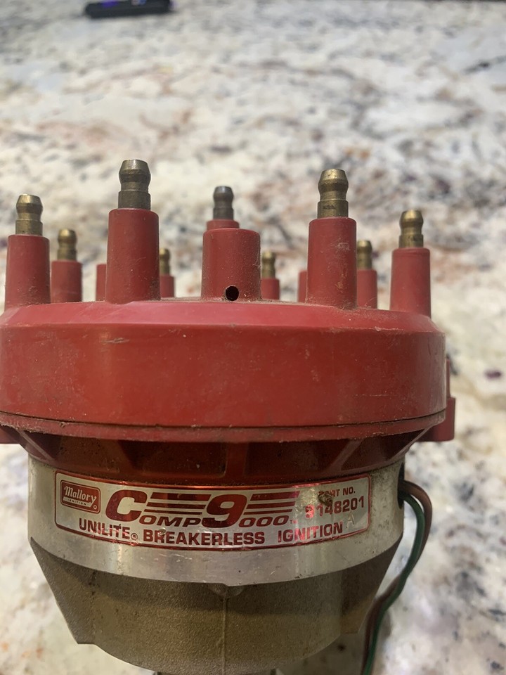 Mallory Comp 9000 Distributor P/N 9148201 | eBay