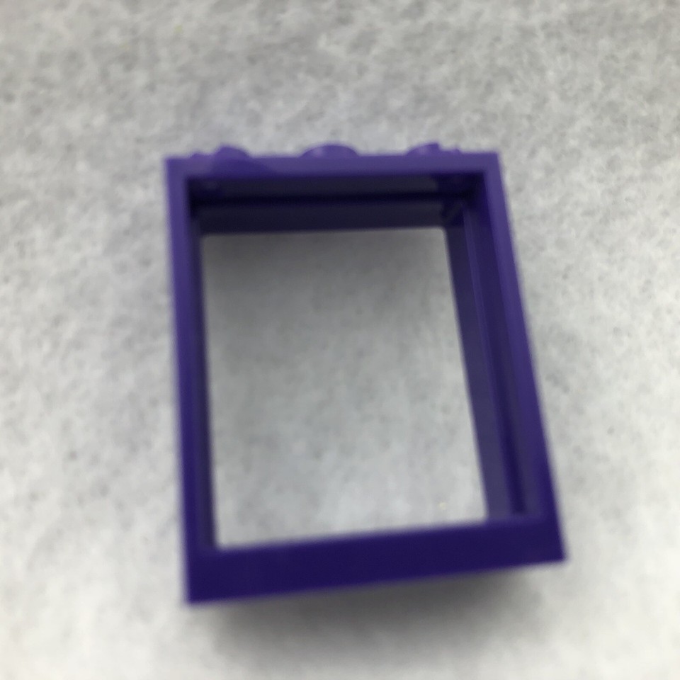 LEGO 51239 Dark Purple Window 1 x 3 x 3 Flat Front (x1) | eBay