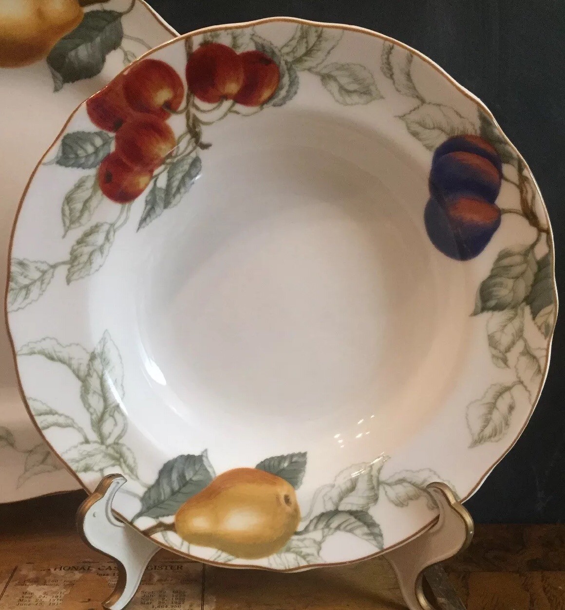 Charter Club Summer Grove Dinner Plate, Rimmed Soup, Salad, & Accent ...