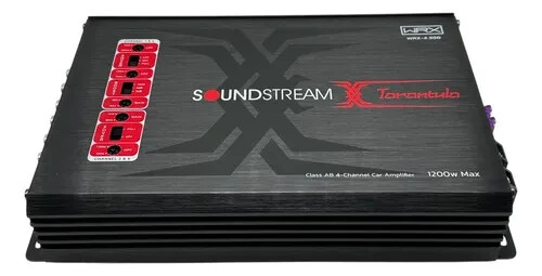 Soundstream WRX-4.300 Tarantula compact 4-Channel Class AB 1200W Car ...