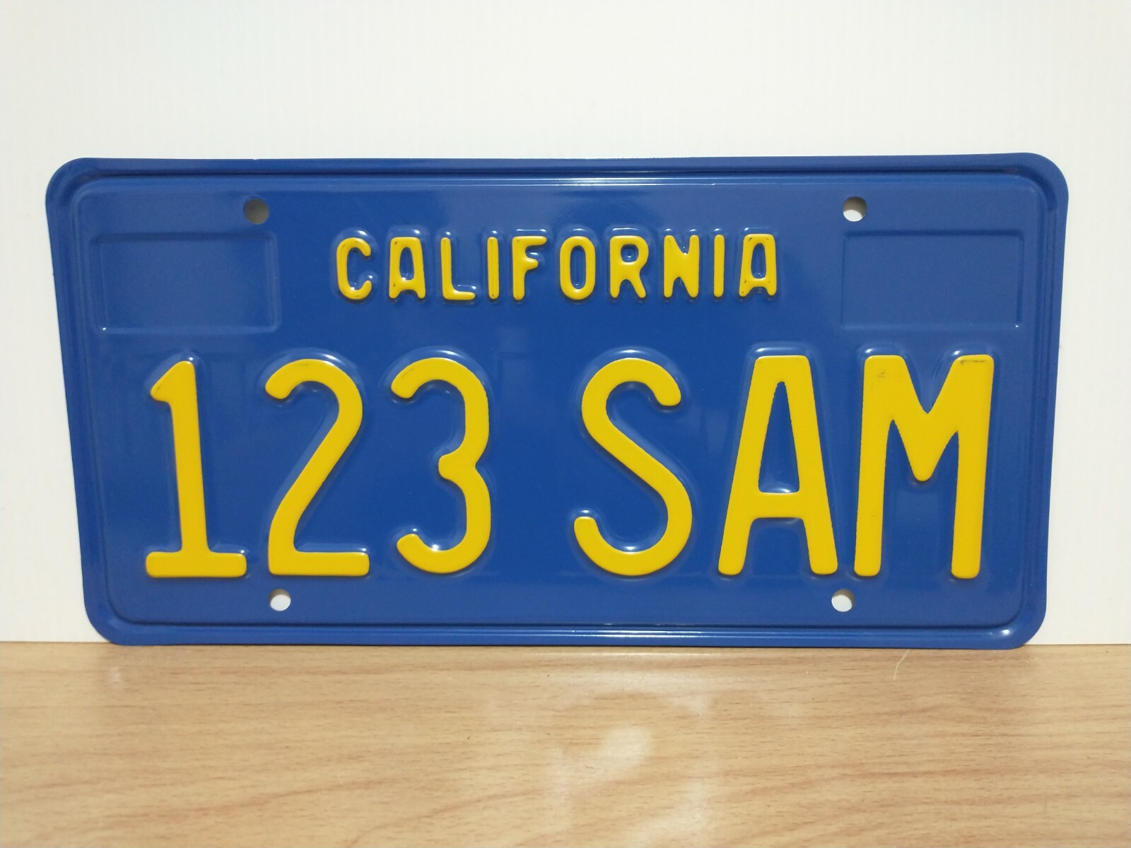 1969 California SAMPLE License Plate Tag Original | eBay