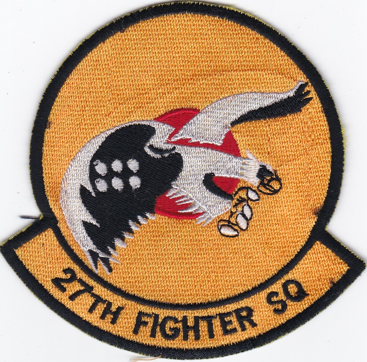 USAF 27th Fighter Squadron F-22 Patch #5 | eBay