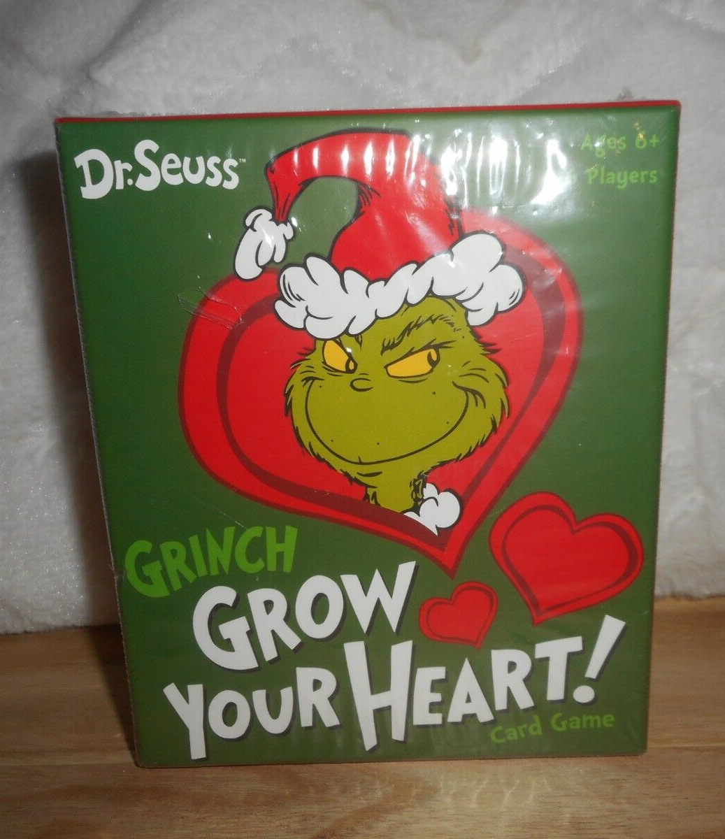 FUNKO POP! DR SEUSS THE GRINCH GROW YOUR HEART CARD GAME AGES 6 + NEW ...