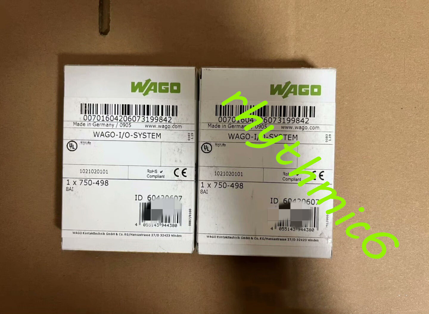 Brand New WAGO 750-498 Module Fast DHL or FedEx | eBay