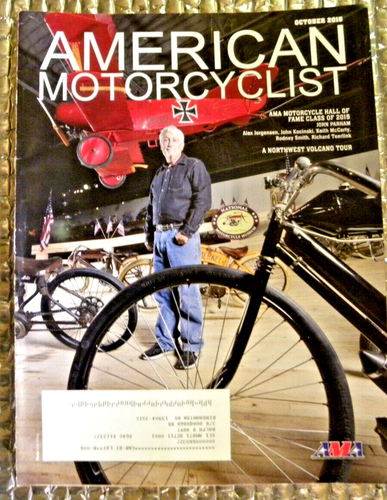 American Motorcyclist Magazine October 2015 AMA Motorcycle Hall of Fame ...