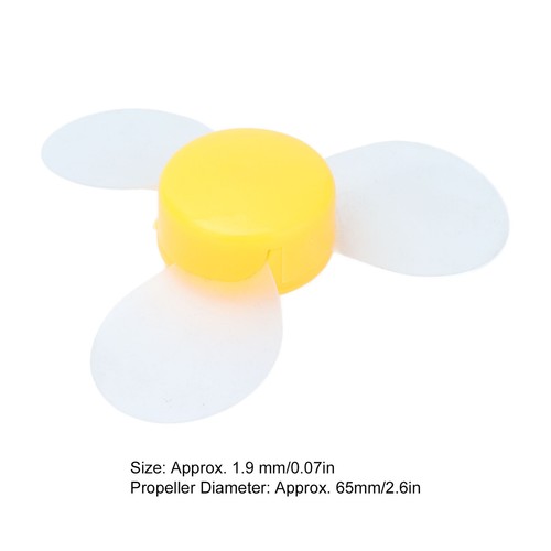 3 Blade Propeller Light In Weight DIY Toy Propeller For Electronic Toys ...
