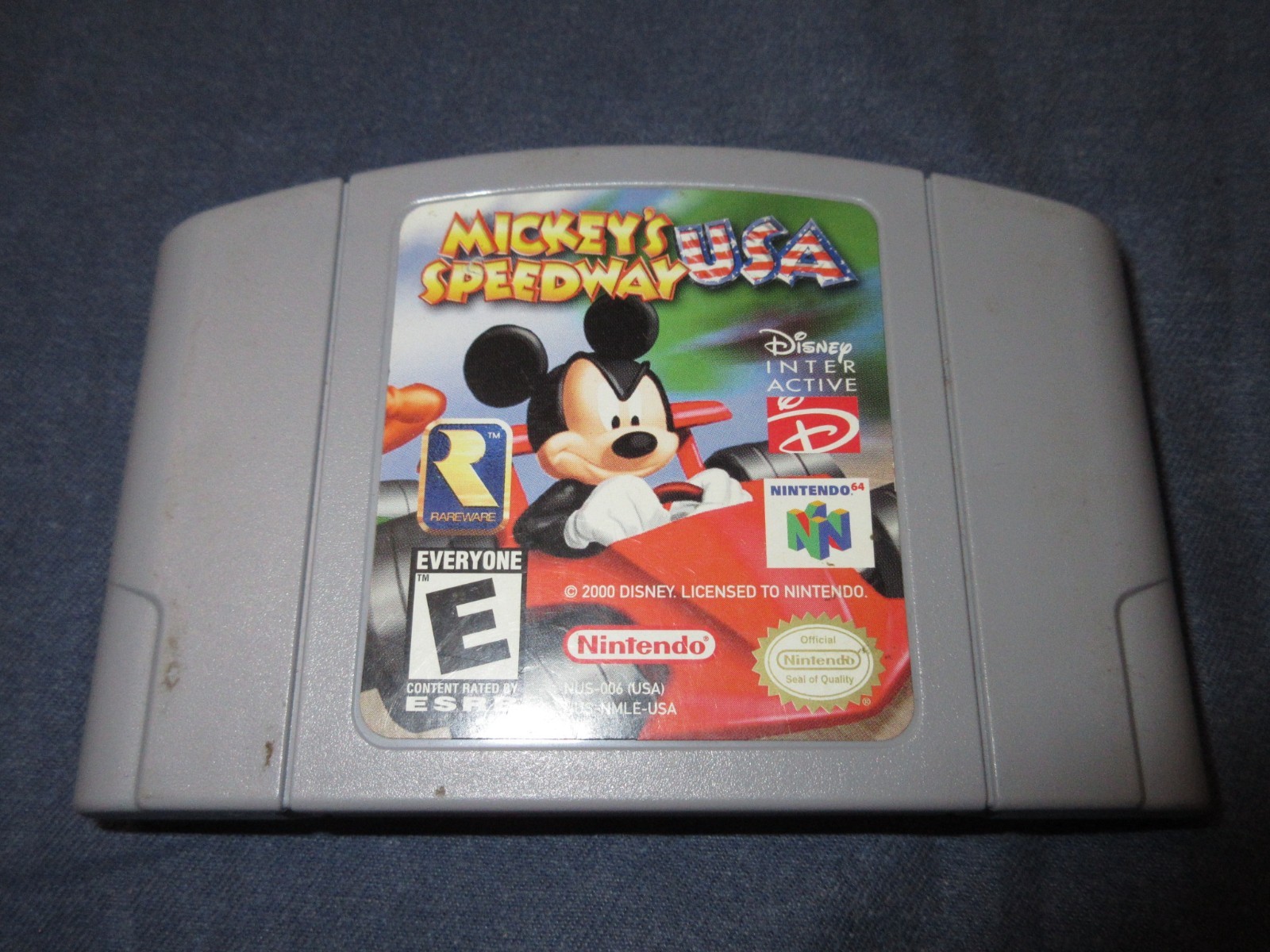 Nintendo 64 MICKEY’S SPEEDWAY USA Game Cartridge Only N64 | eBay