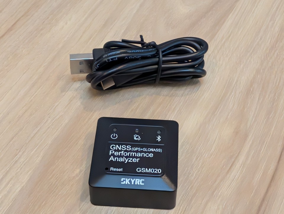 SkyRC GSM020 GNSS Performance Analyzer GPS RC Speed Meter Data Logger ...