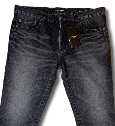 Saint Laurent Black Lead Jeans Size 36 Made in Japan | eBay