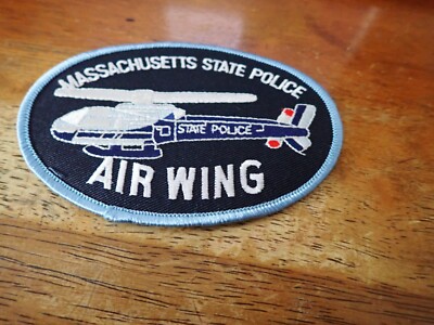 MASSACHUSETTS STATE POLICE AIR WING PATCH BX V #8 | eBay