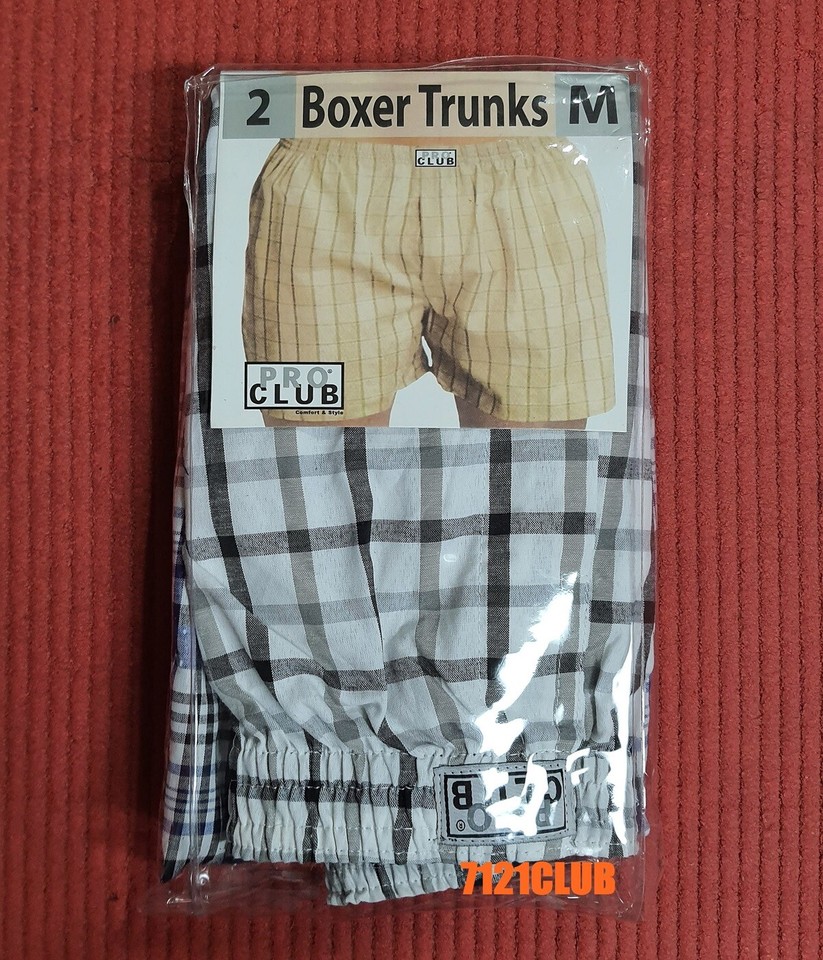PRO CLUB BOXERS TRUNK SHORT PROCLUB MENS UNDERWEAR BIG AND TALL LOT 2 ...