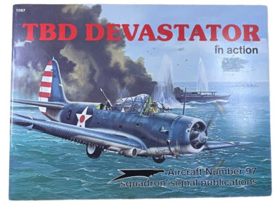 WW2 US USN USMC TBD Devastator in Action Squadron Signal No 97 SC ...