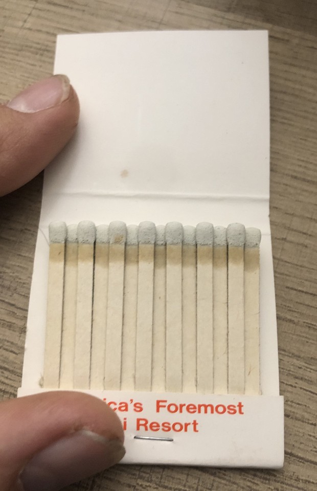 1970s-80s Sun Valley Ski Resort Full Matchbook | eBay