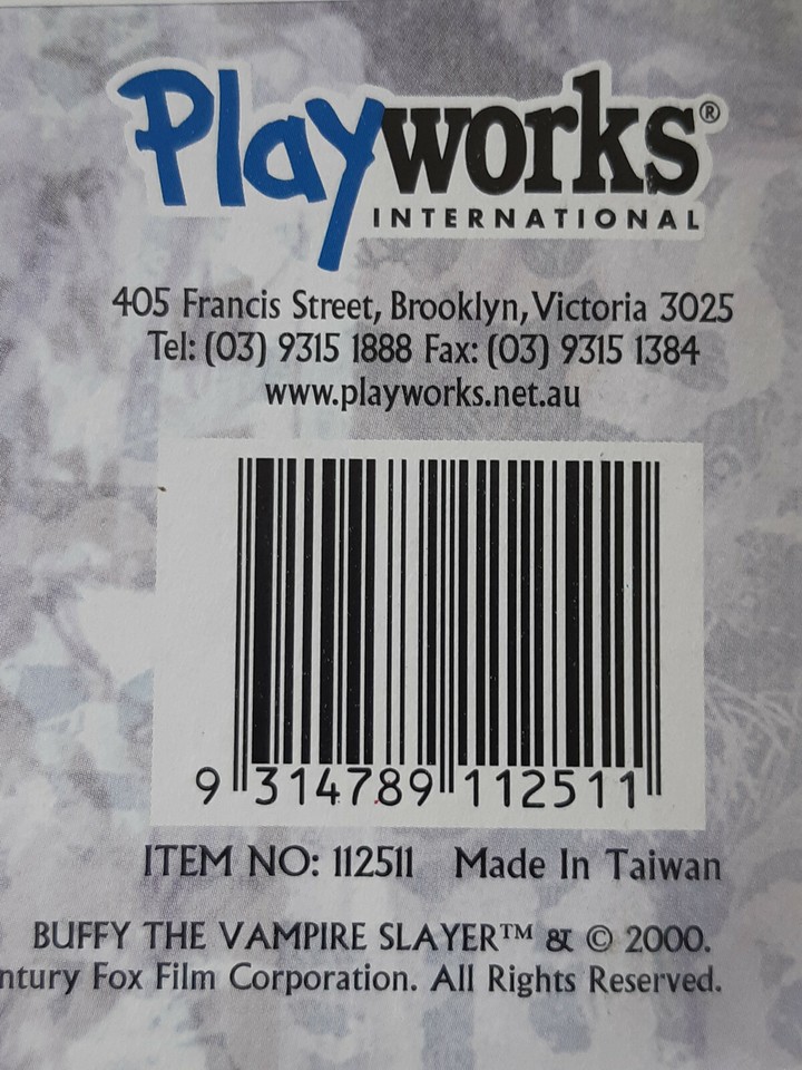 Buffy the Vampire Slayer Lockable Diary Playworks 2000 NIP Sealed Lock ...