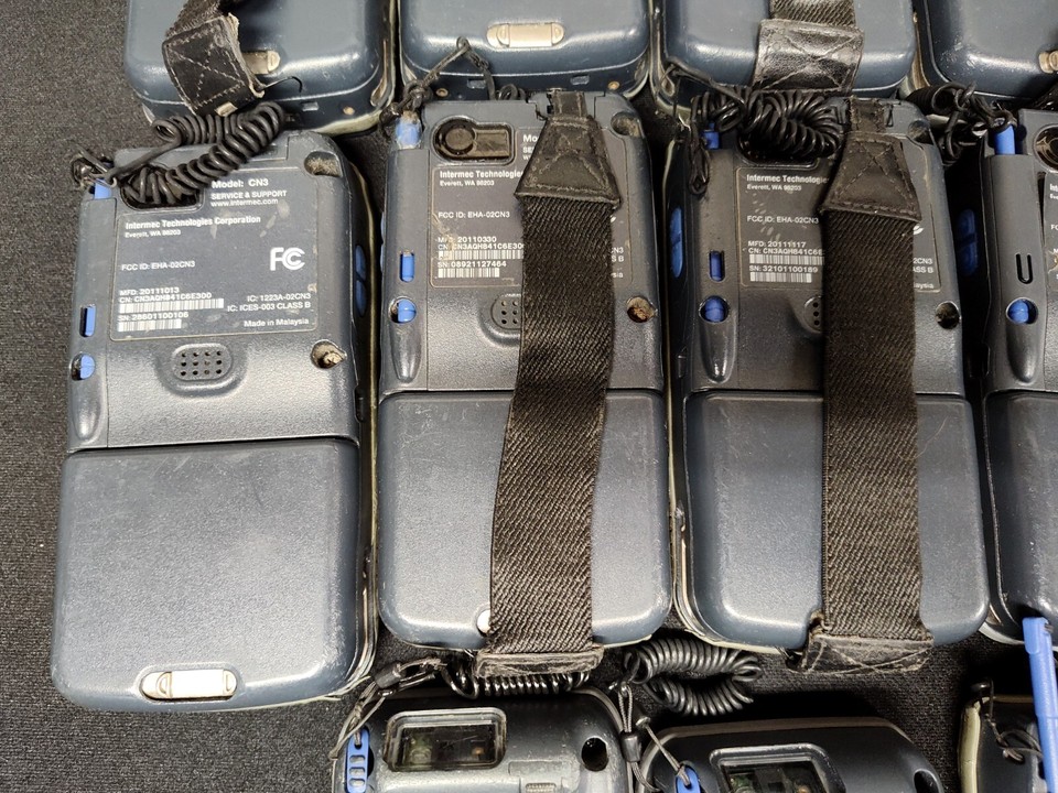 Mixed Lot of 17 Intermec Mobile Computers CN3, CN70, CN70e & CN4-C ...