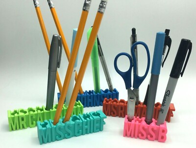 Personalised Pen Pot, Teachers Gift, School Gift, Stationery ...