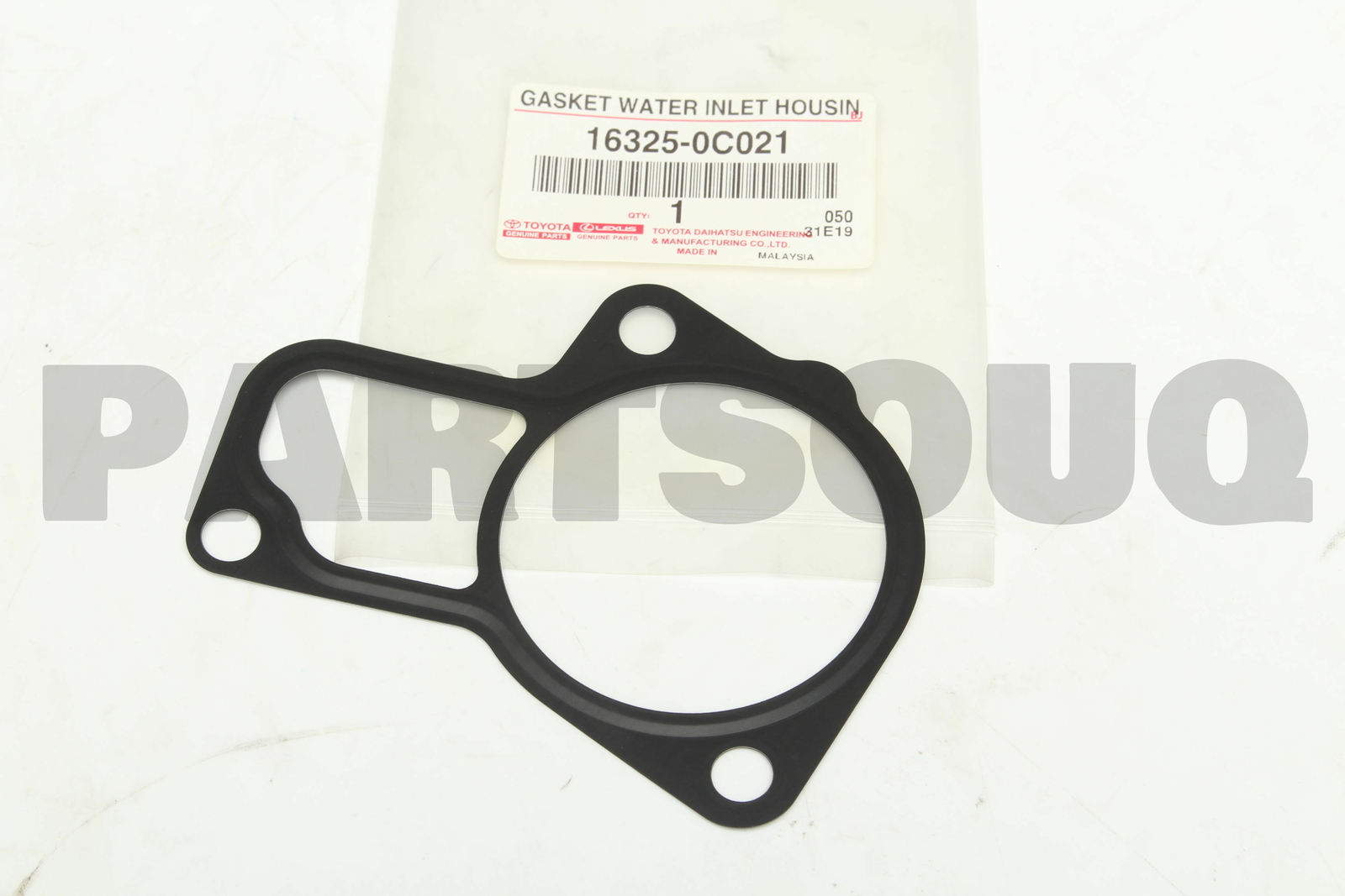 163250C021 Genuine Toyota GASKET, WATER INLET HOUSING, NO.1 16325-0C021 ...