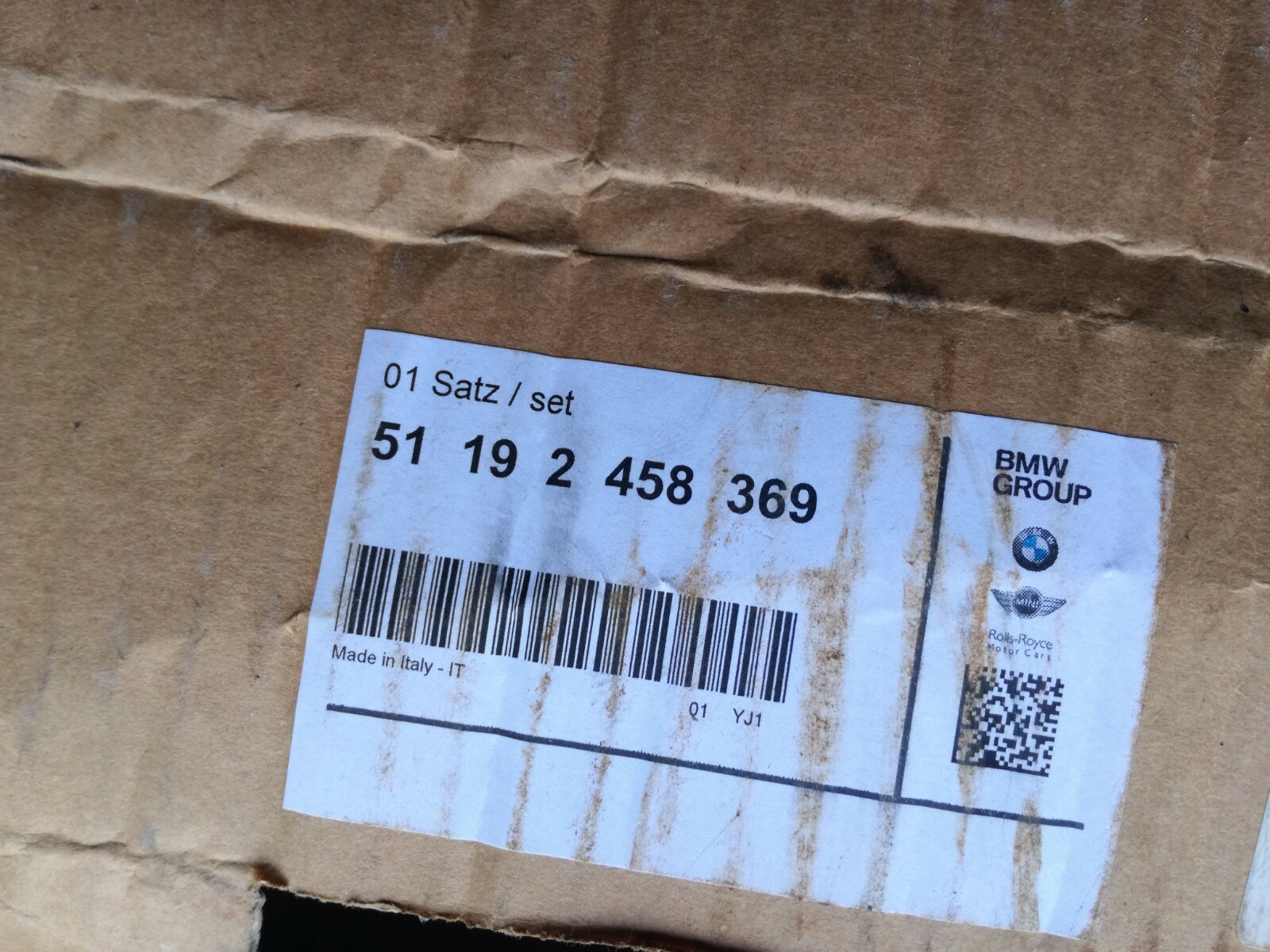 51192458369 Spoiler posteriore carbonio M PERFORMANCE -ORIGINALE- BMW 3 ...