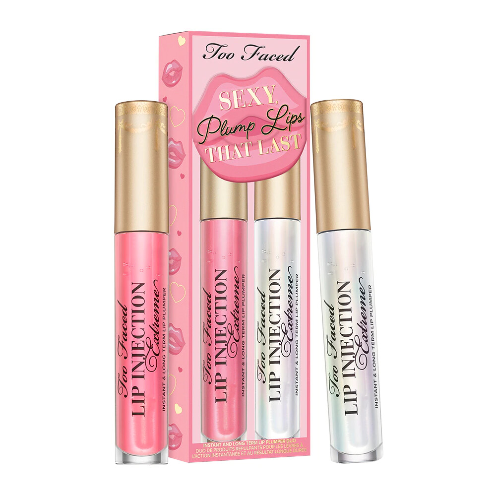 Too Faced Lip Injection Extreme Duo Full Size Instant Long Term Lip ...
