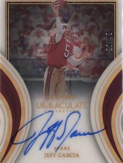 2023 Panini Immaculate Collection - Statement Signatures Jeff Garcia # ...