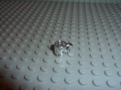 Lego Chrome silver Minifig Mug Réf 33054 Set 7133/3108/3114/3205/5825 ...
