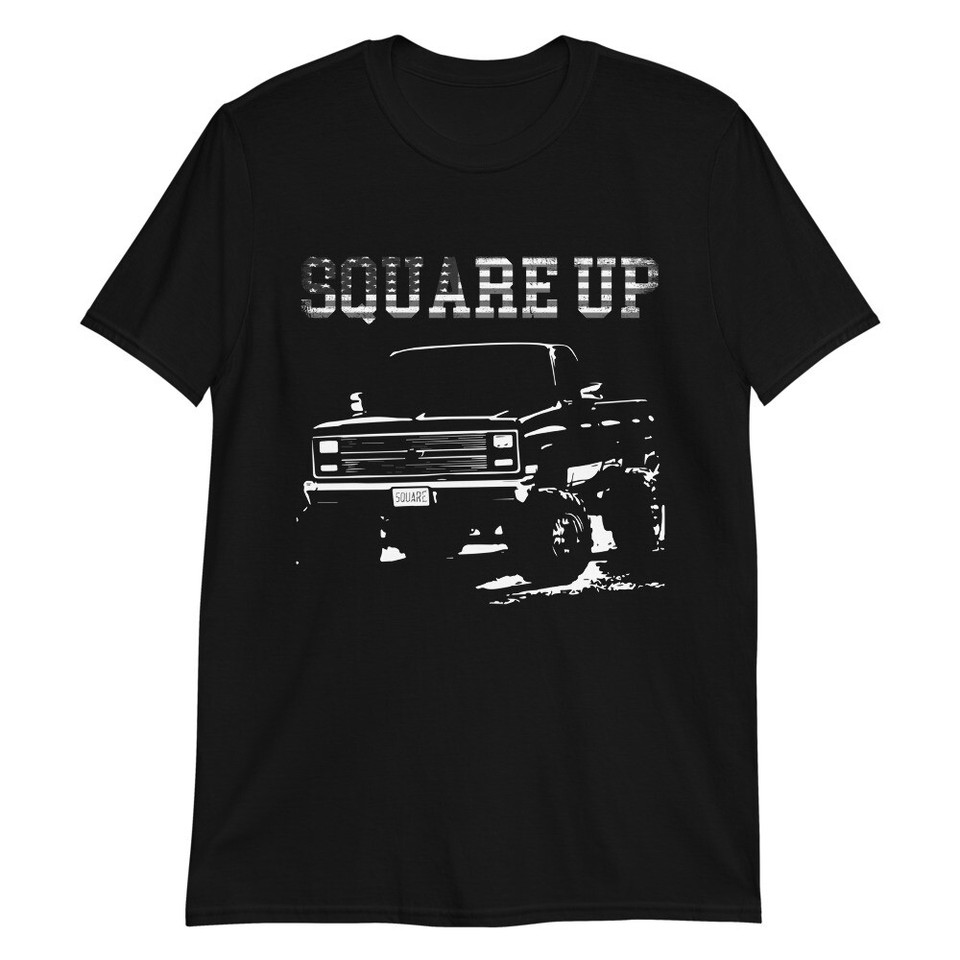 Square Body Chevy Truck USA Squarebody Pickup American Short-Sleeve T ...